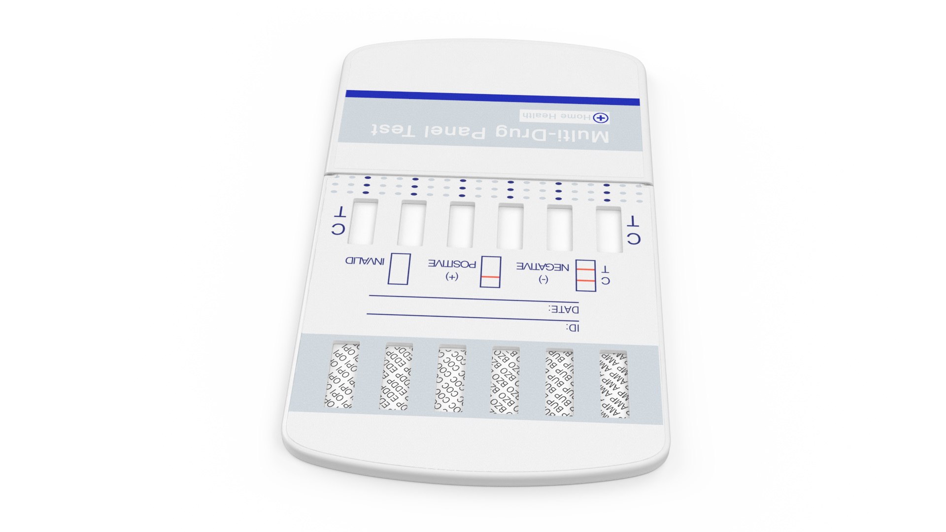 3D One Step Drug Testing Kit Closed - TurboSquid 1930814