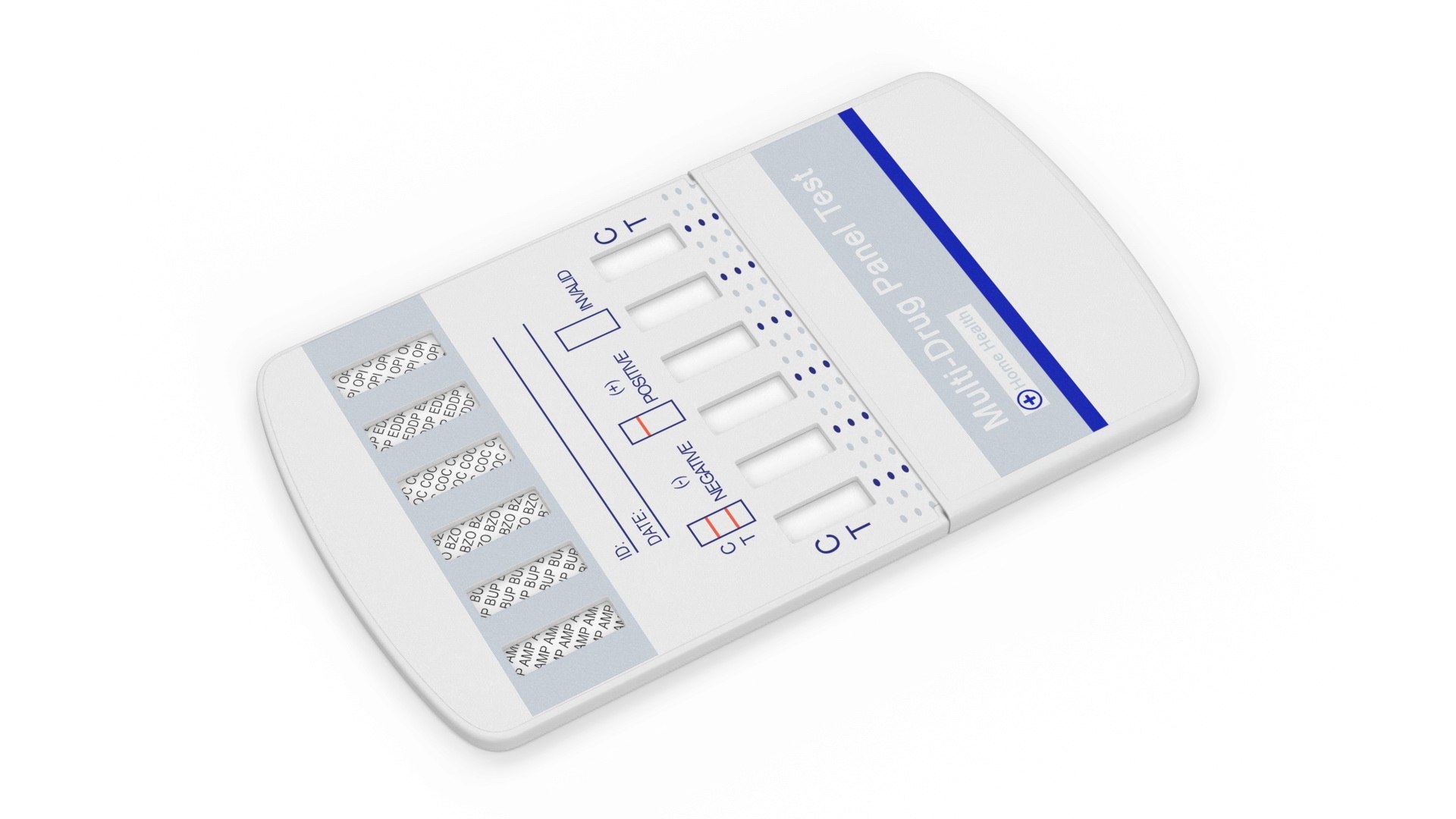 3D One Step Drug Testing Kit Closed - TurboSquid 1930814