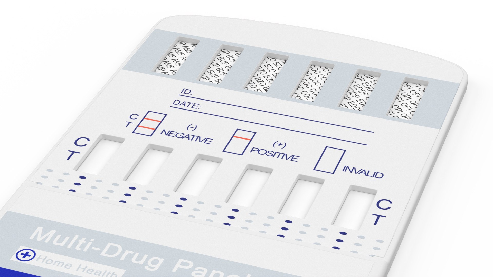 3D One Step Drug Testing Kit Closed - TurboSquid 1930814