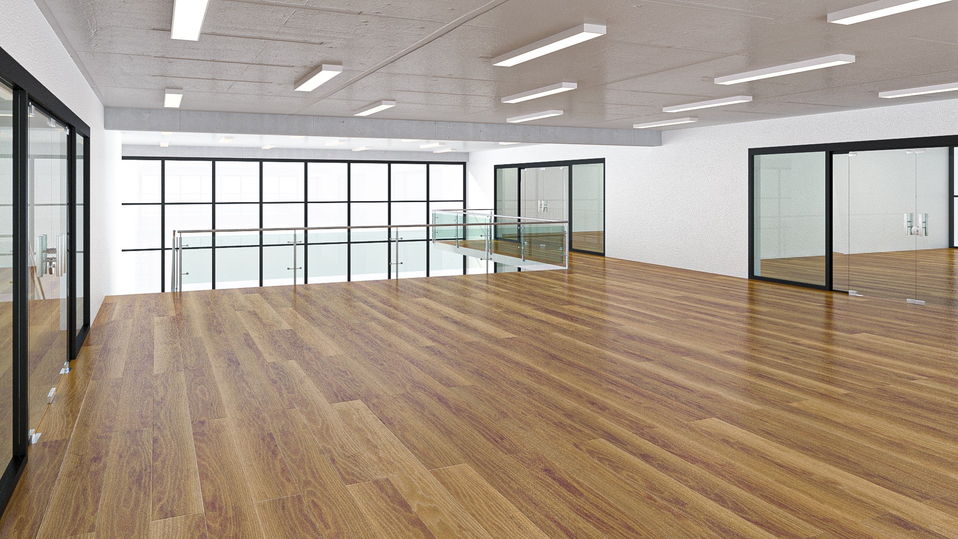 Office Hall 02 3D Model - TurboSquid 1828823