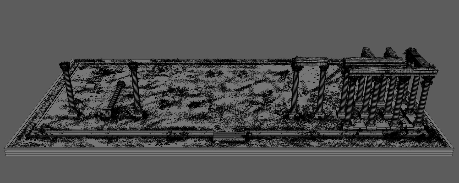 Temple Of Olympian Zeus 3D Model - TurboSquid 2228692