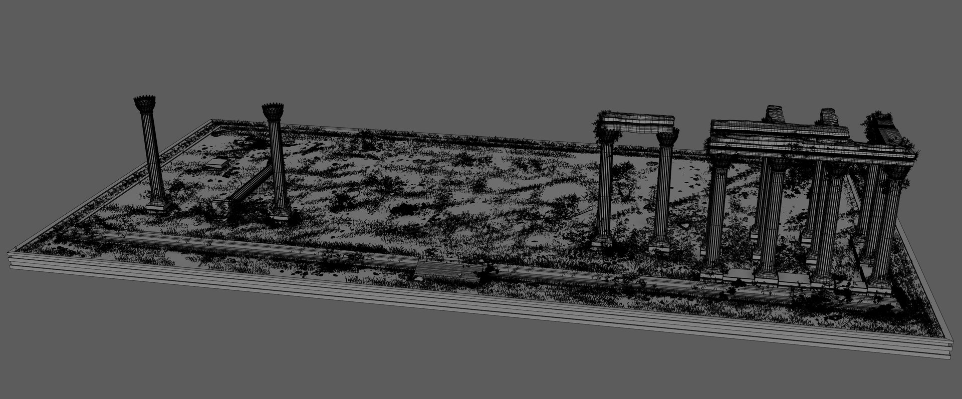 Temple Of Olympian Zeus 3D Model - TurboSquid 2228692