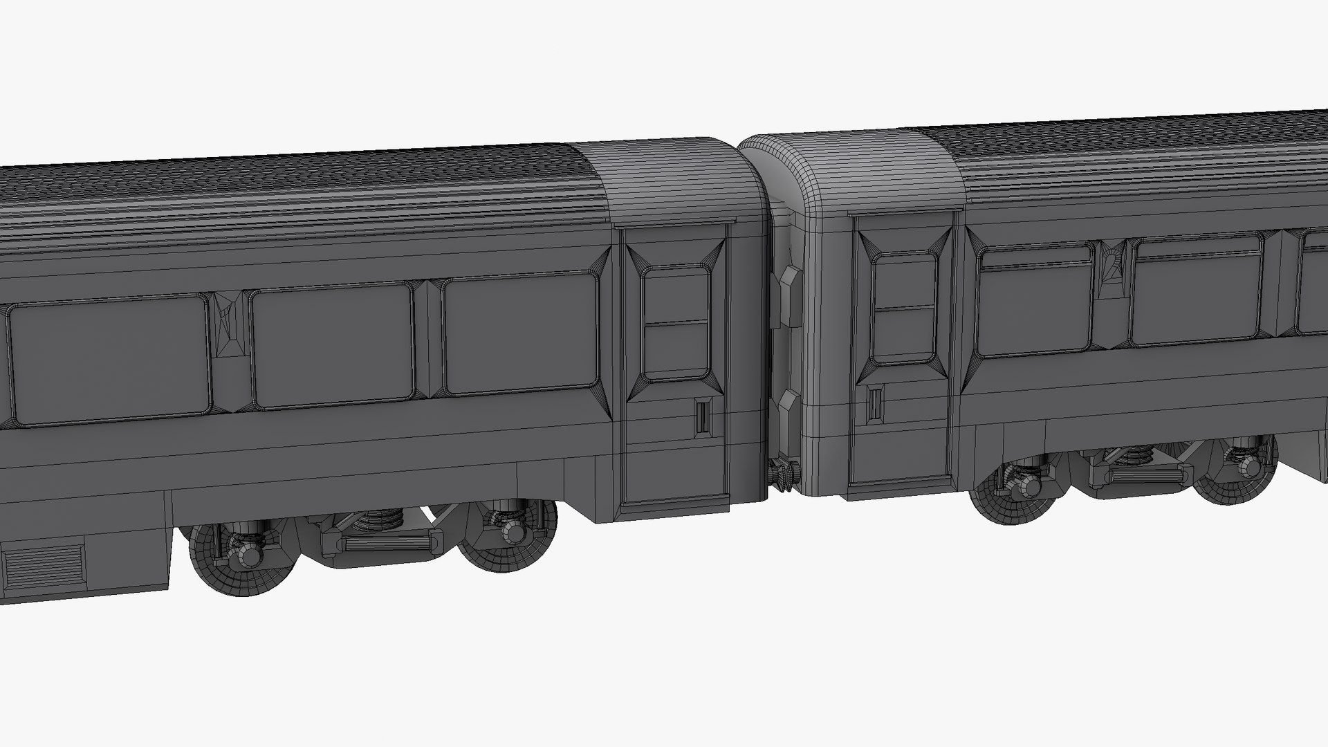 Frecciabianca - Fs Class E414 - High Speed Passenger Train 3D Model ...