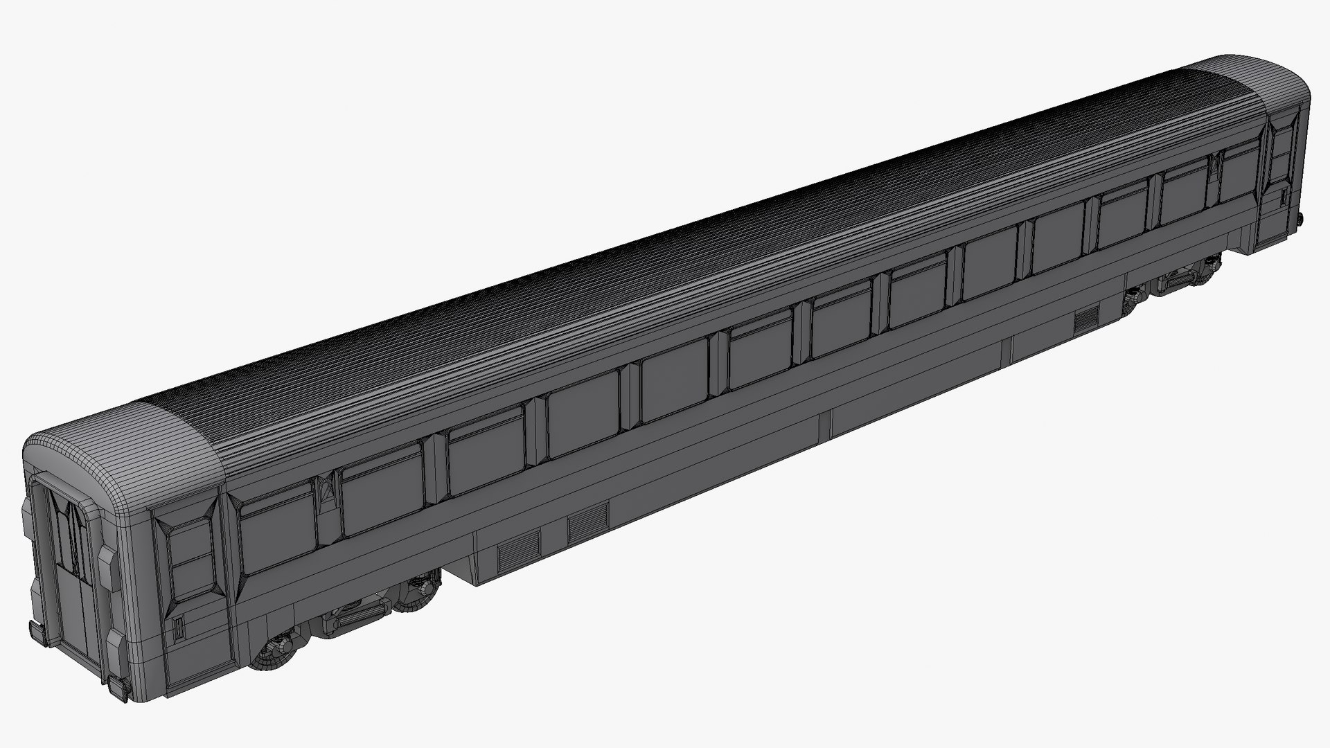 Frecciabianca - Fs Class E414 - High Speed Passenger Train 3D Model - TurboSquid 2100291
