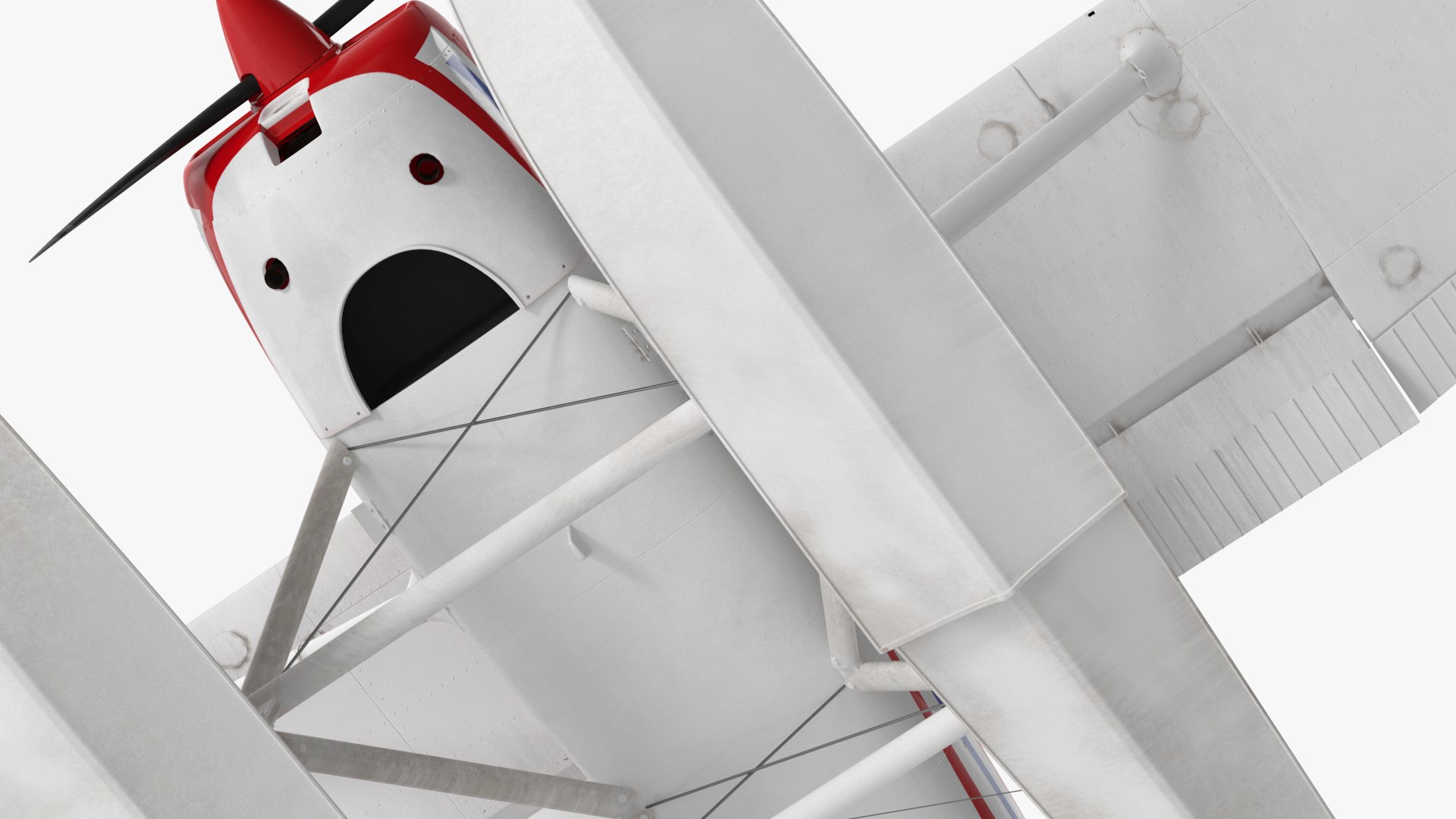 3D Light Propeller Seaplane Cessna 150 Rigged For Cinema 4D ...