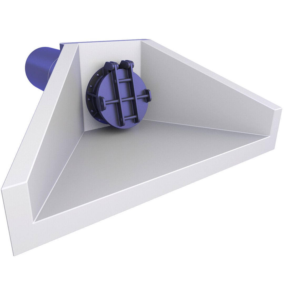 Concrete Sewage Water Outlet Flap Valve 11 3D Model - TurboSquid 1979959