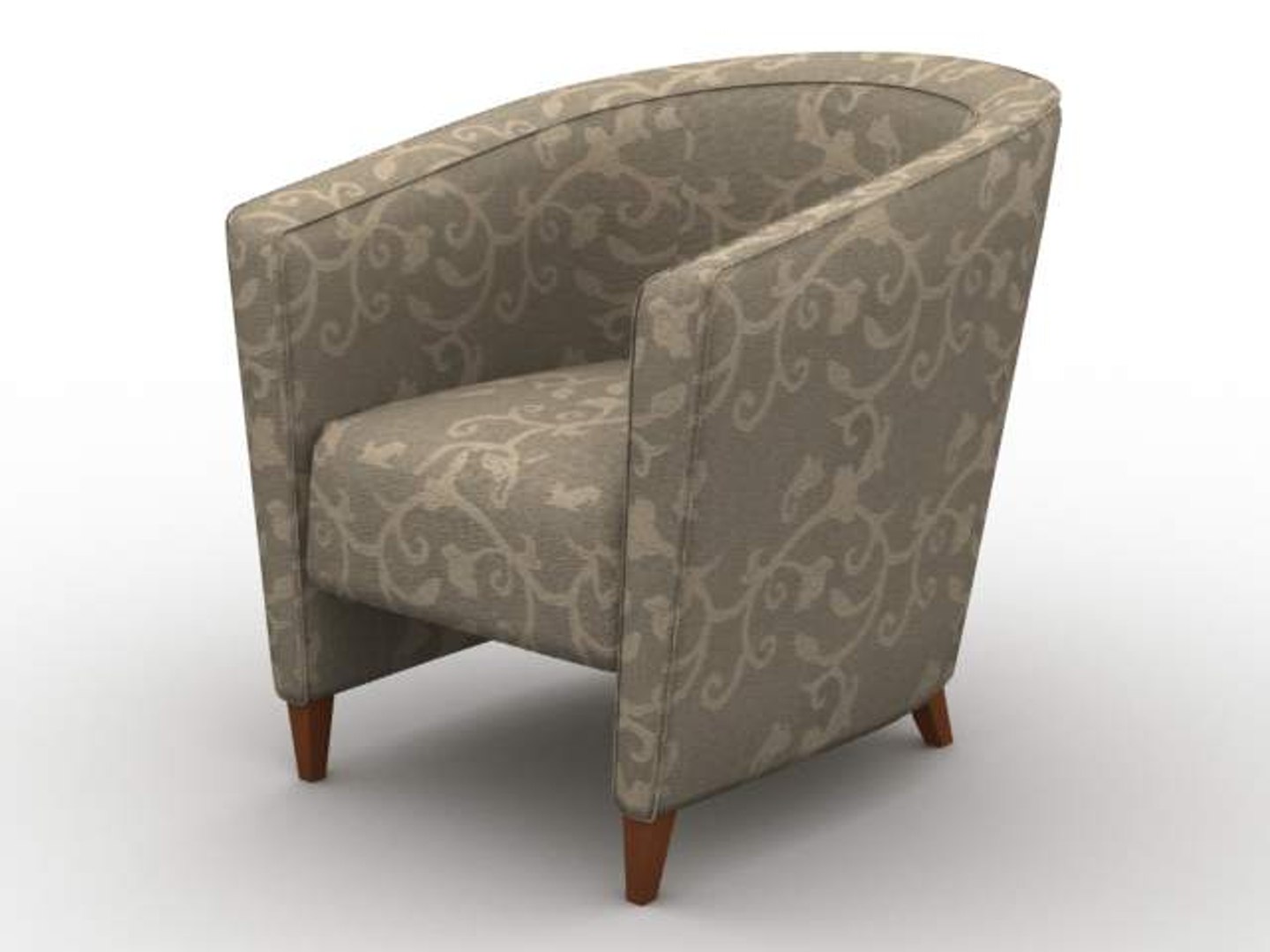 3d model of chair furniture