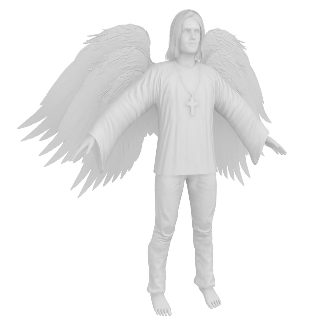 Seraphim Wings Angel 3D Model - TurboSquid 1296826