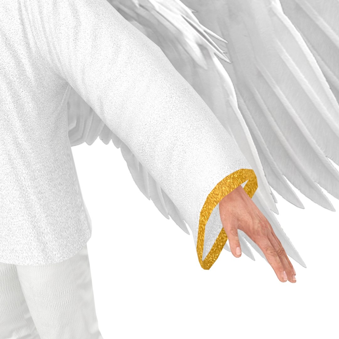 Seraphim Wings Angel 3D Model - TurboSquid 1296826