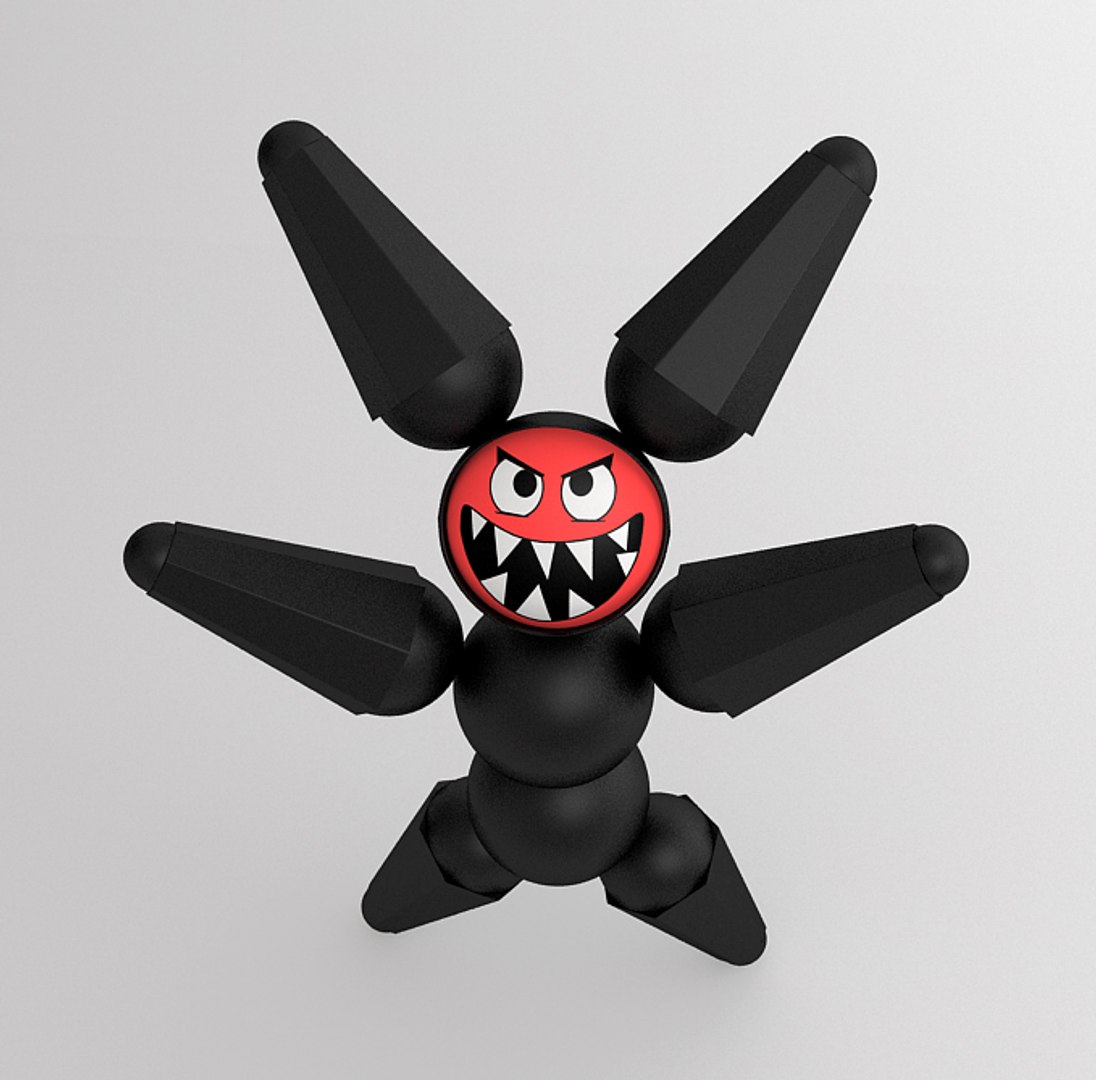 3d model microrobot movie big