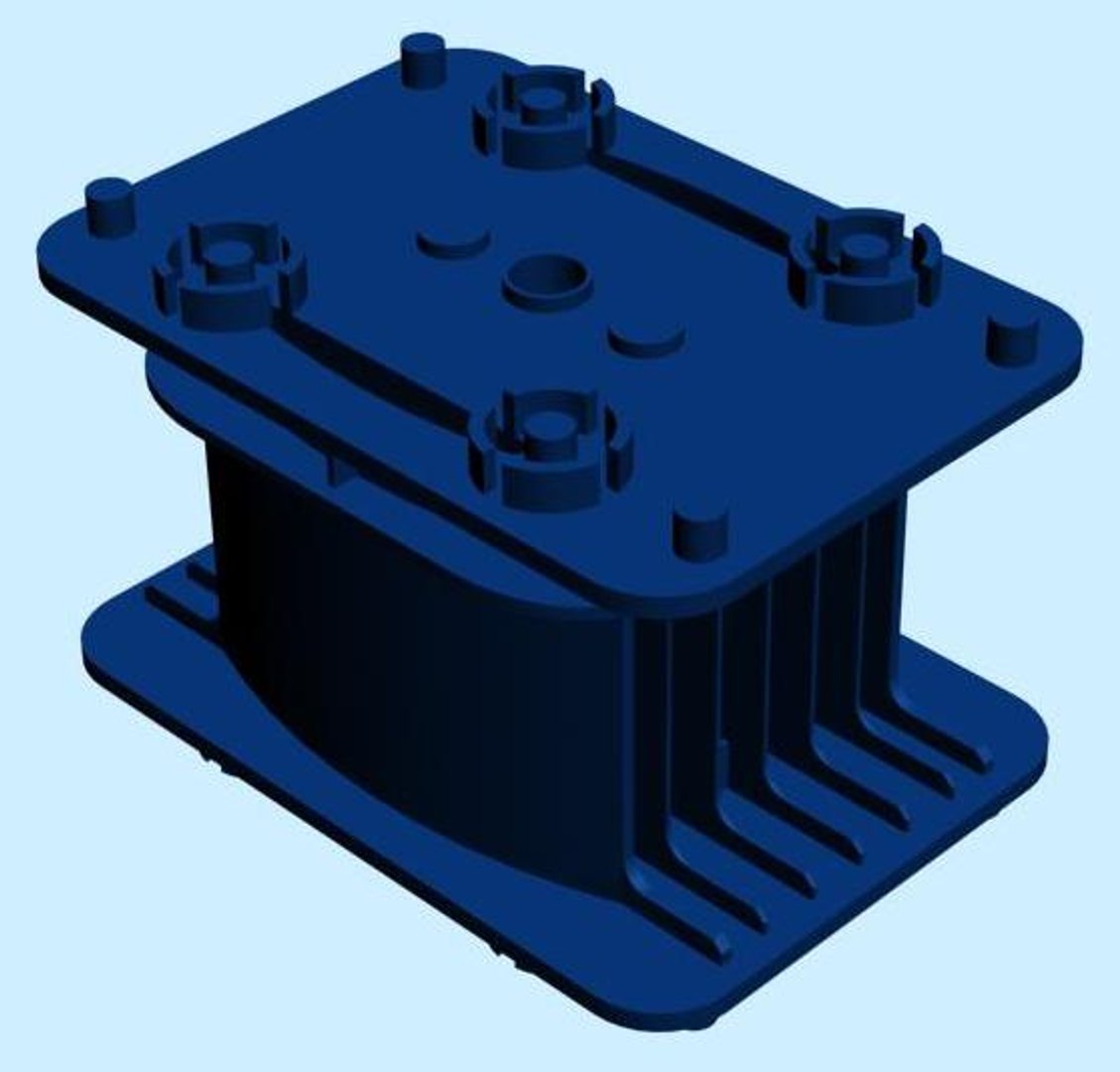 Vacuum Pad Homag Weeke 3d Model