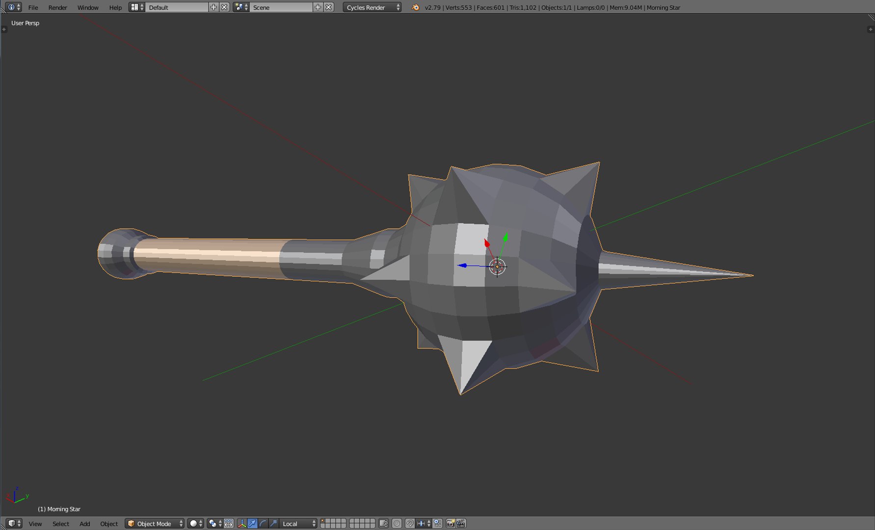 Morning Star 3D Model - TurboSquid 1264671