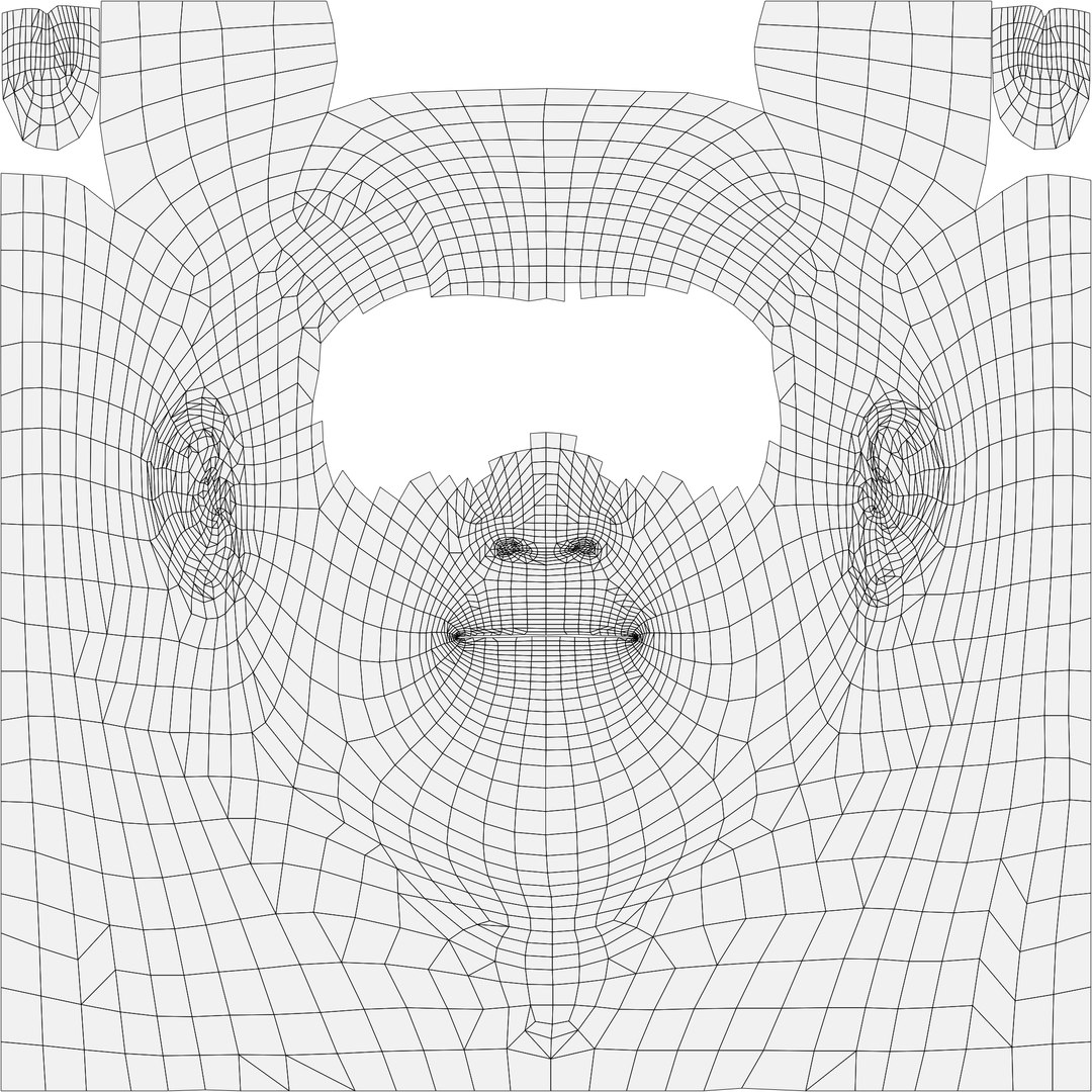 Commando Head 3D Model - TurboSquid 2341796