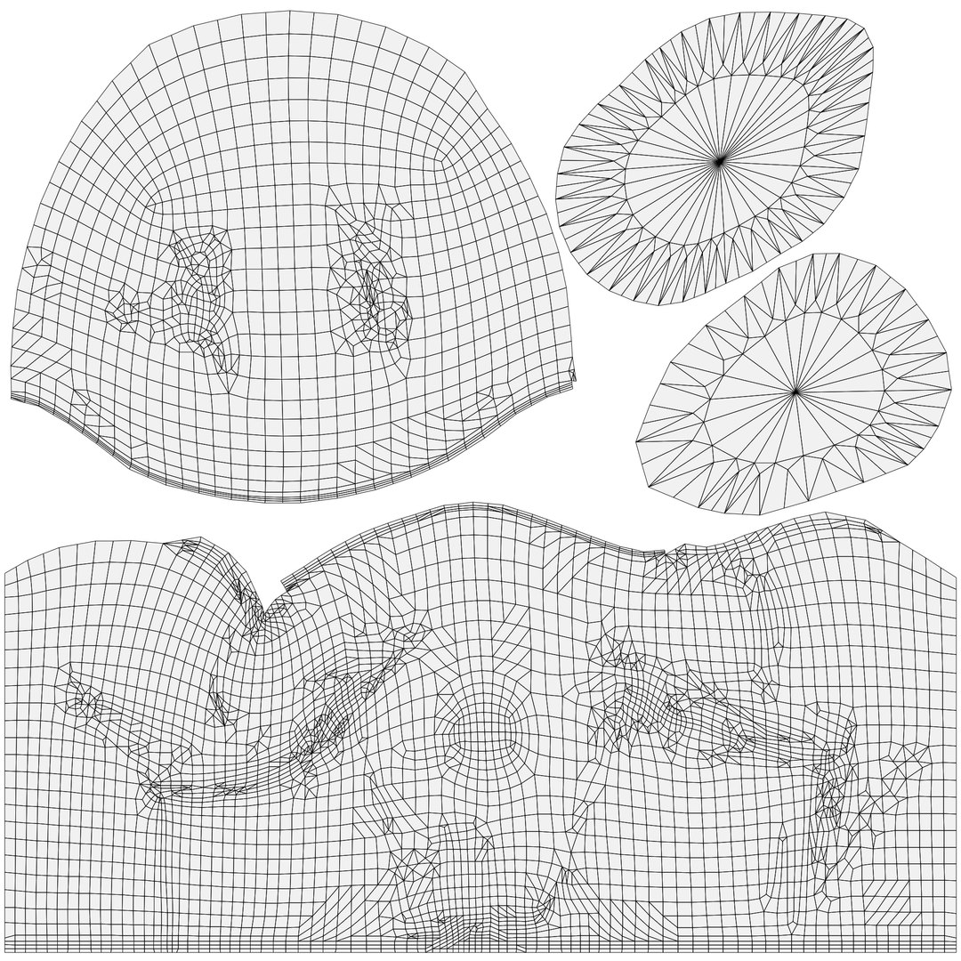 Commando Head 3D Model - TurboSquid 2341796