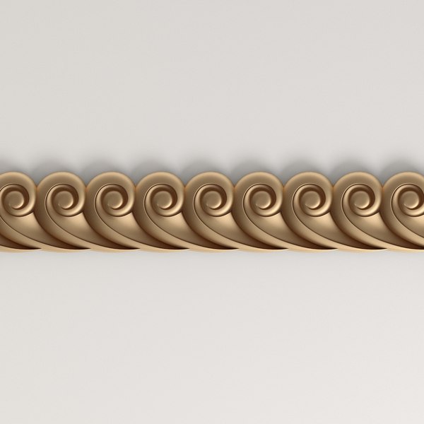 decorative frieze 3d model