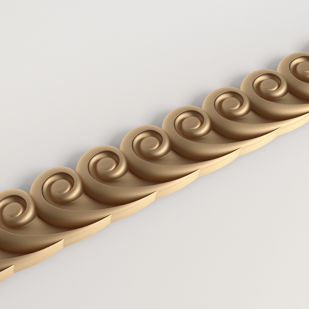 decorative frieze 3d model