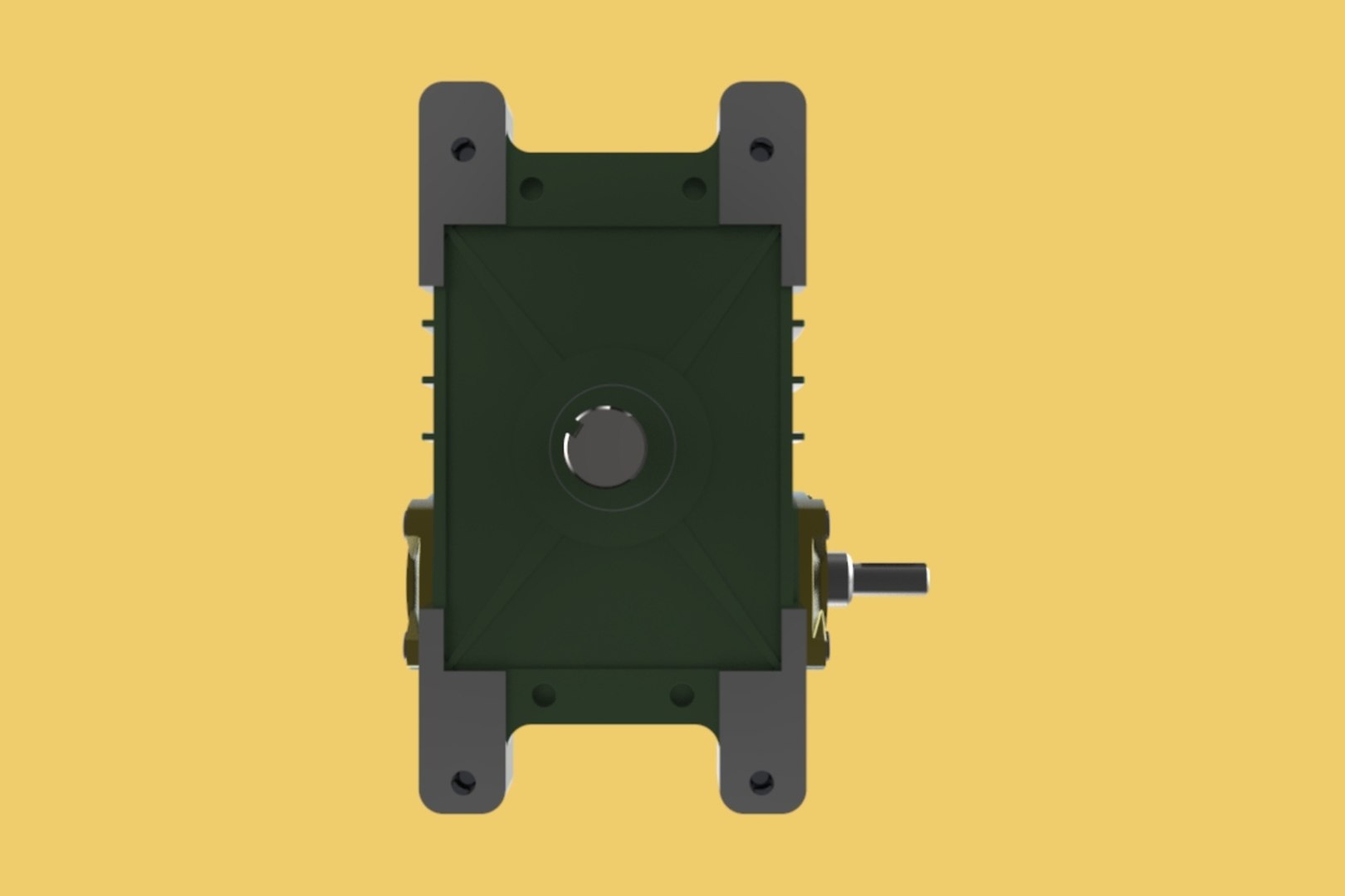 SPEED REDUCER GEAR BOX WORM HELICAL WPX 3D Model - TurboSquid 1830105