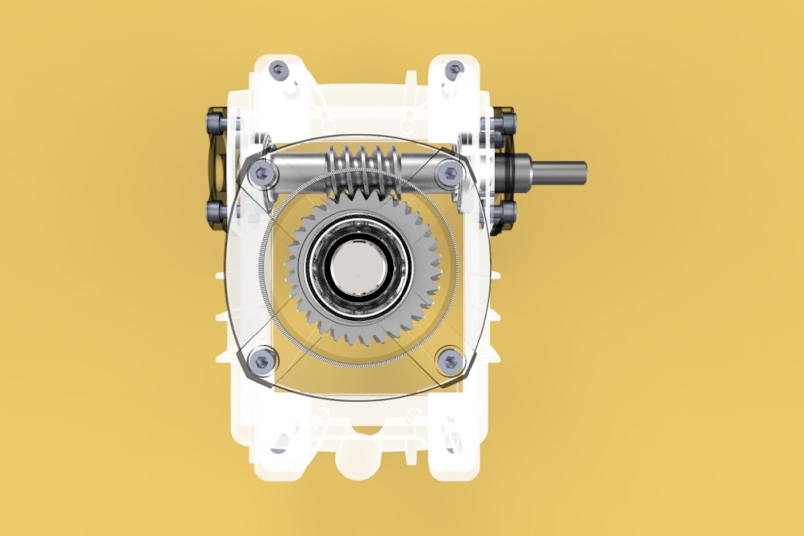 SPEED REDUCER GEAR BOX WORM HELICAL WPX 3D Model - TurboSquid 1830105