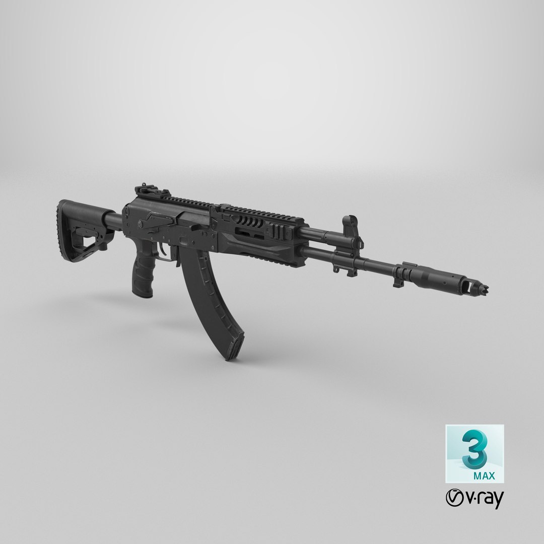 HS AK12 3D Model - TurboSquid 2227324