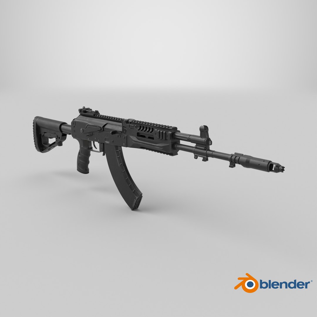 HS AK12 3D Model - TurboSquid 2227324
