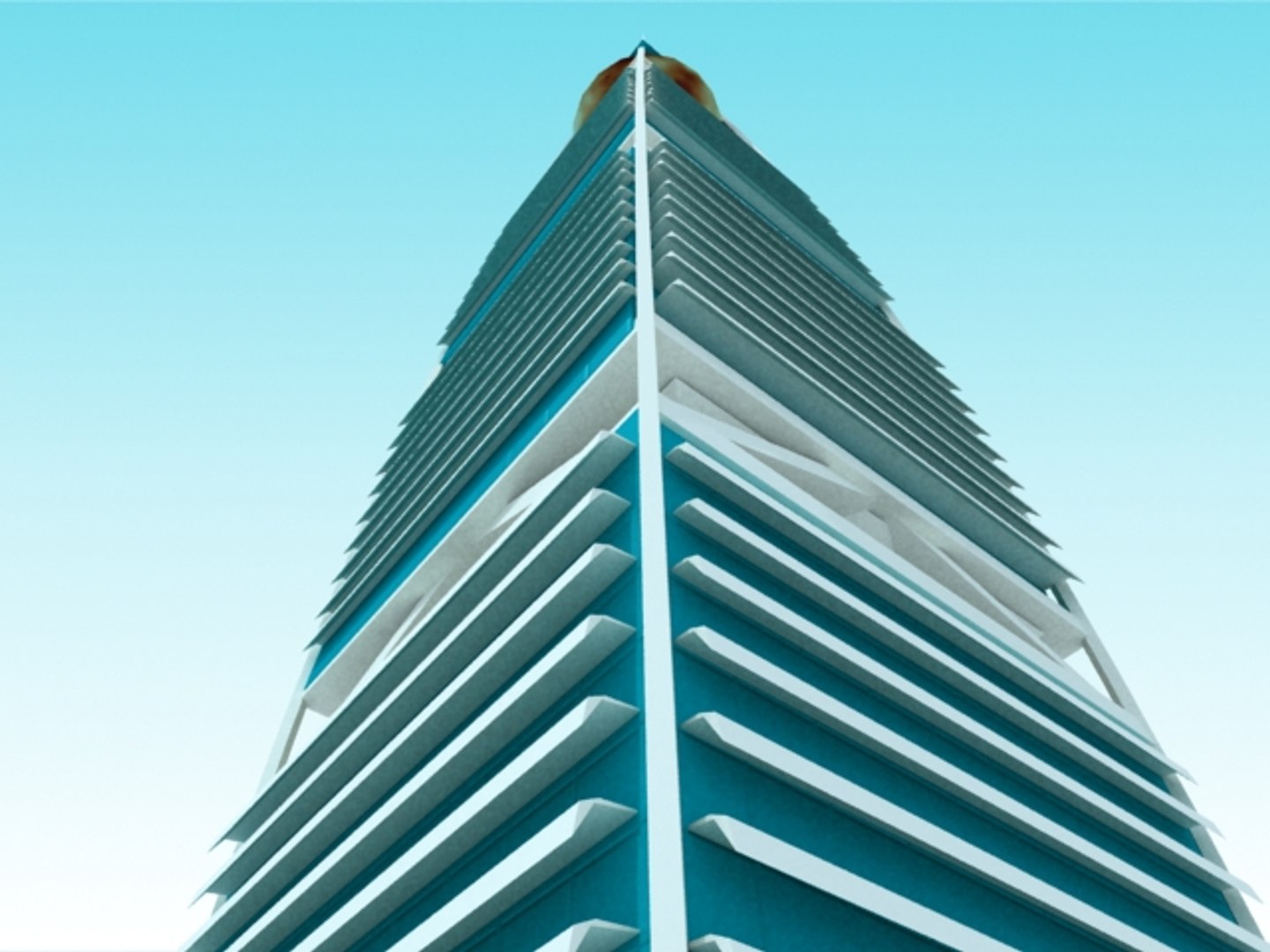 Skyscraper Riyadh Saudi 3d Model