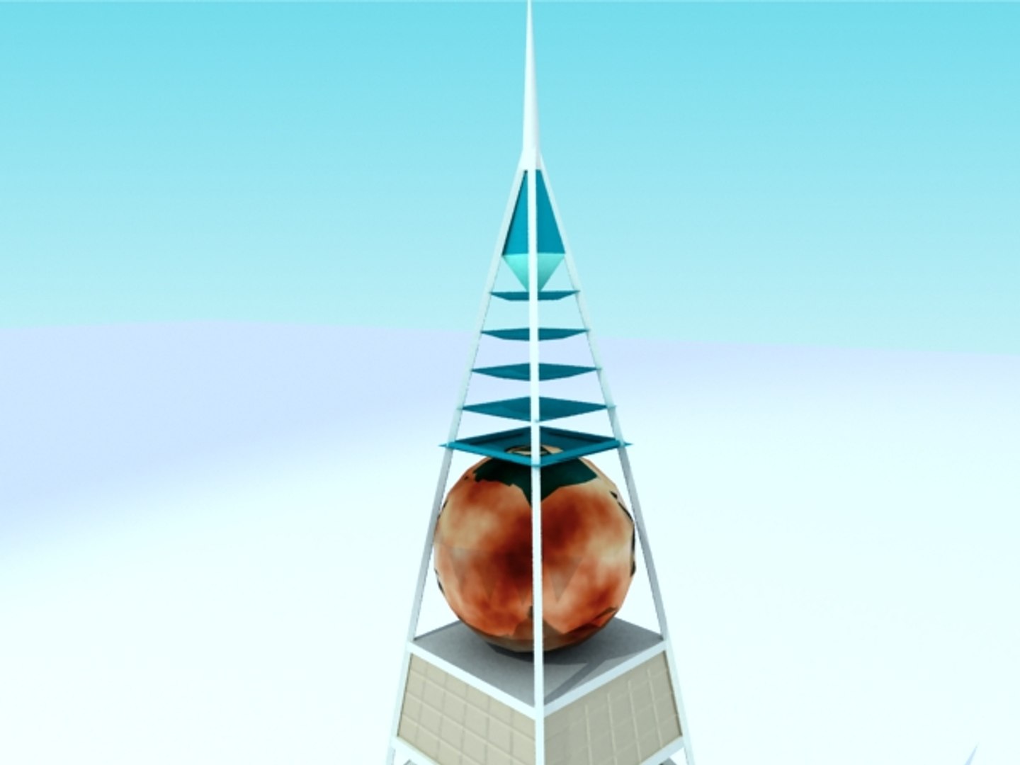 Skyscraper Riyadh Saudi 3d Model