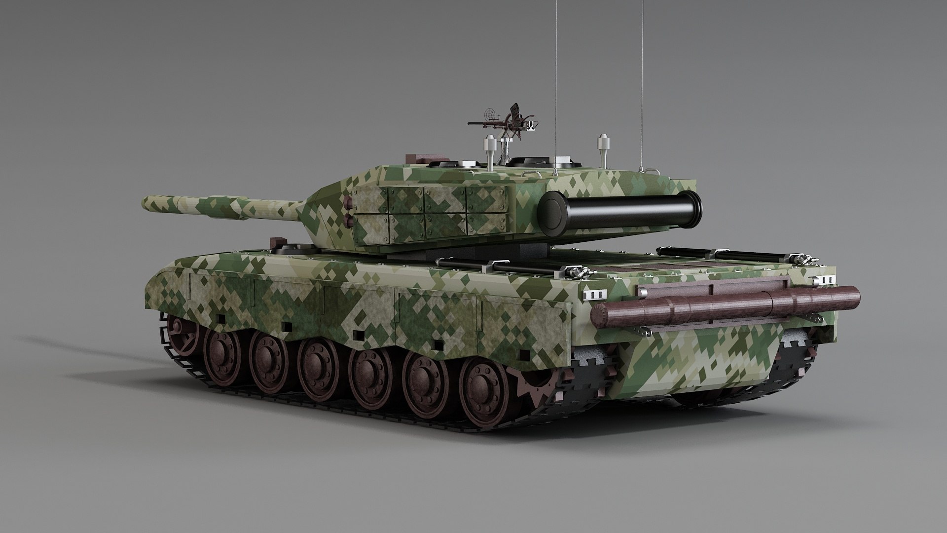96A Main Battle Tank 96A Tank ZTZ96A Model - TurboSquid 2148094