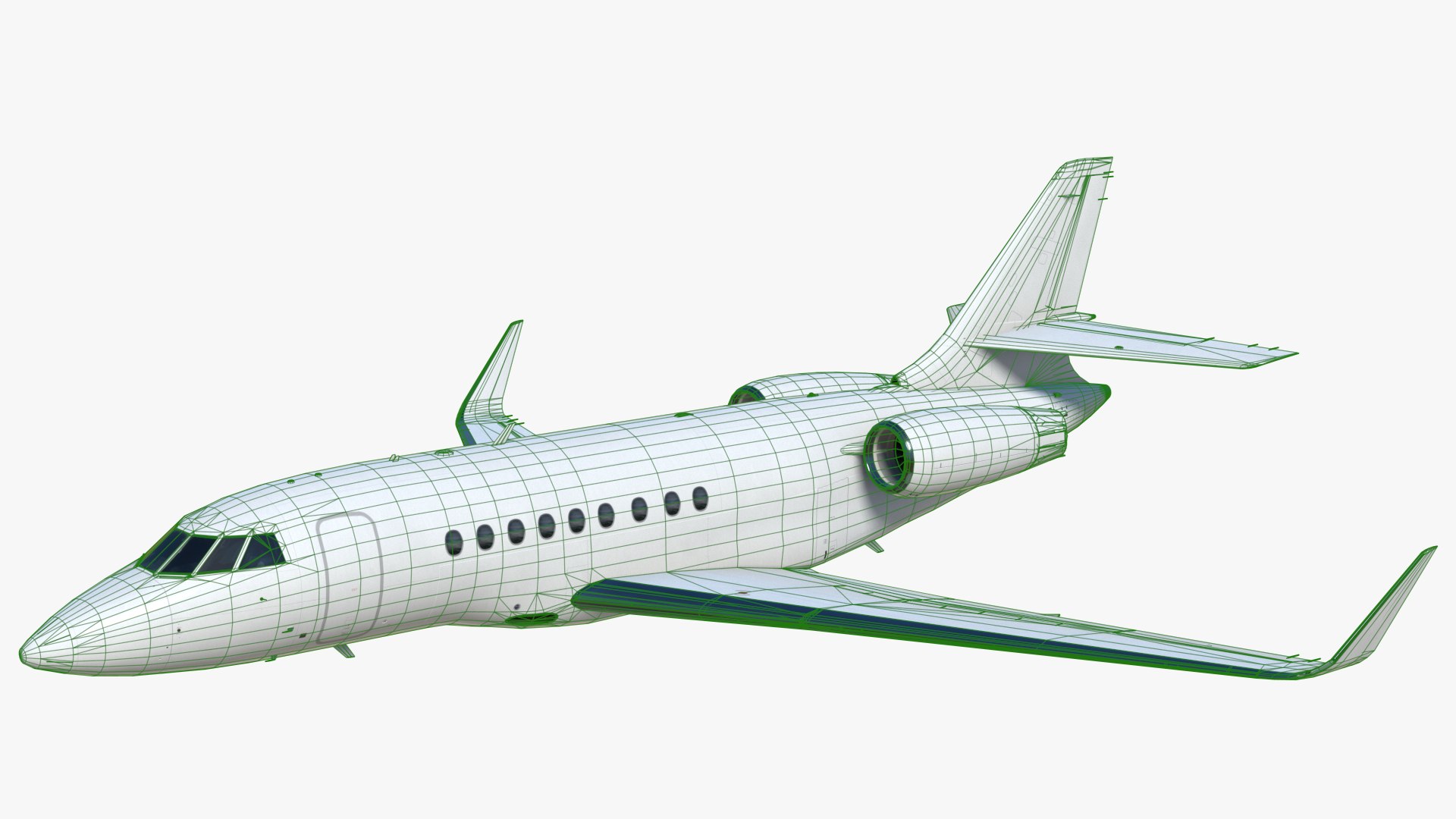3D Model Dassault Falcon 2000S - TurboSquid 2347937