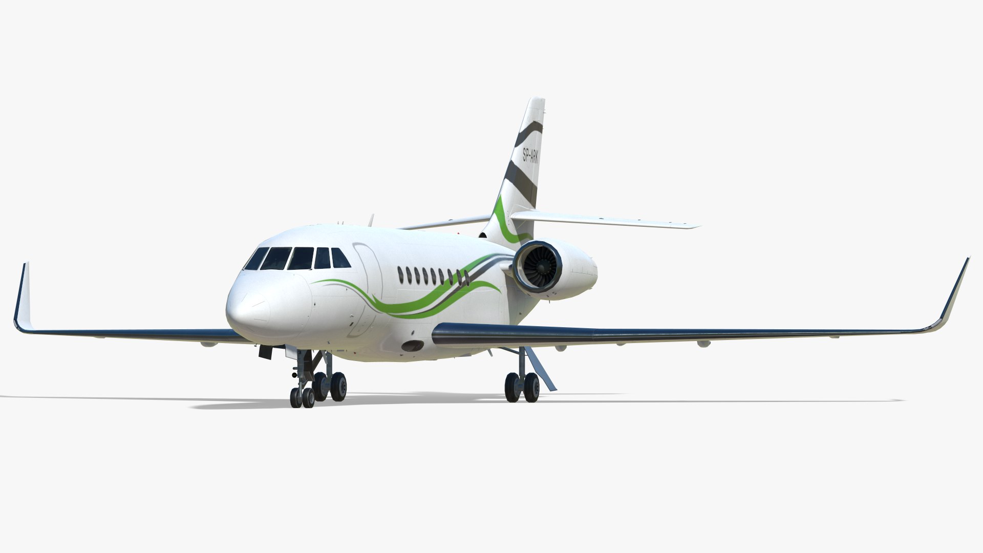 3D Model Dassault Falcon 2000S - TurboSquid 2347937