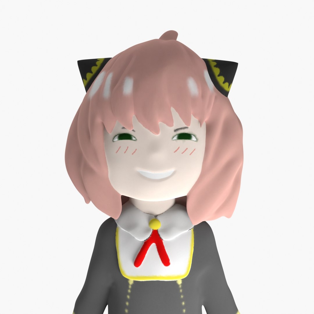 modelo 3d Anya modelo listo para imprimir en 3D - TurboSquid 2135824