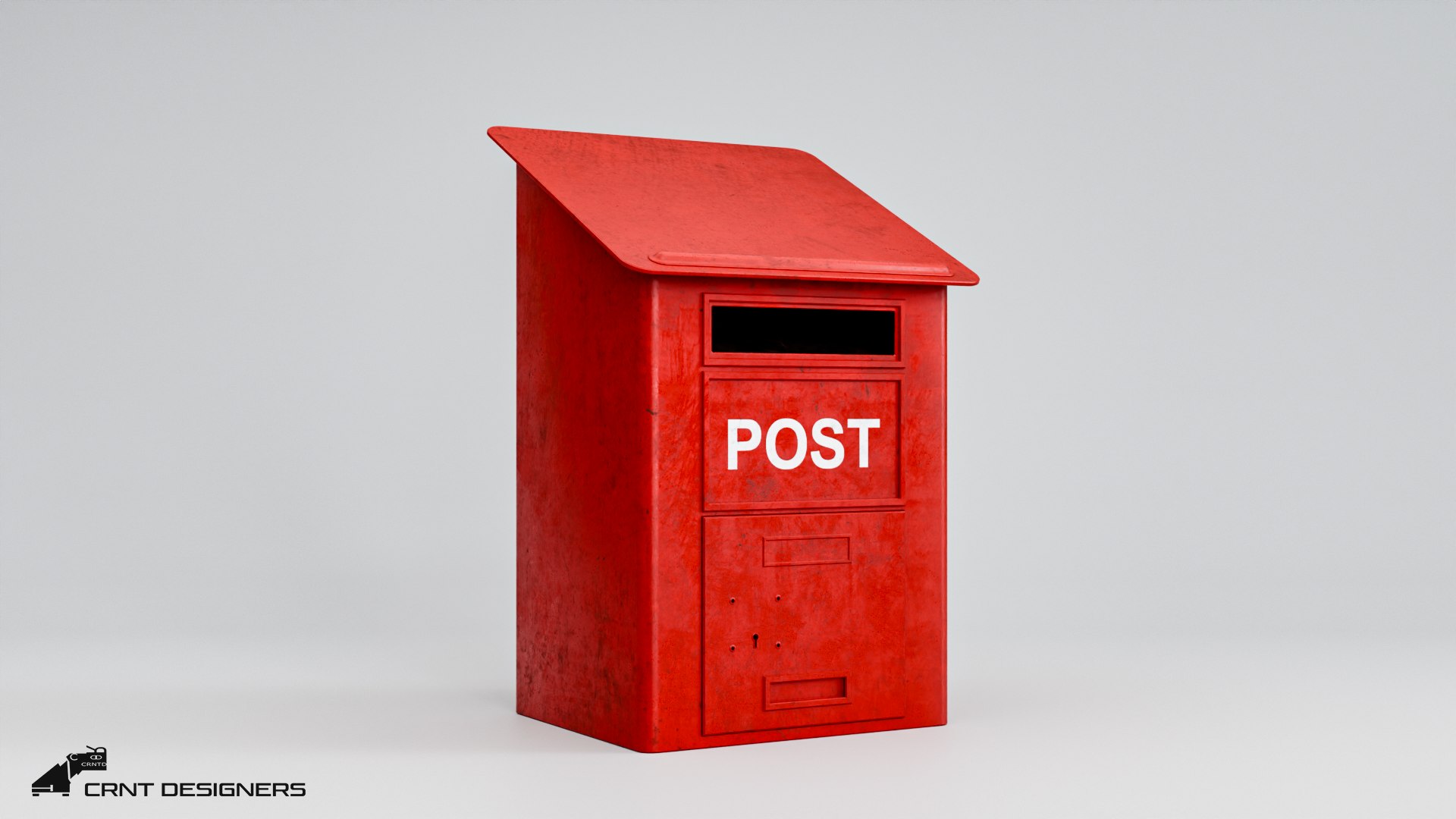 Postbox 3D Model 3D Model - TurboSquid 2379001