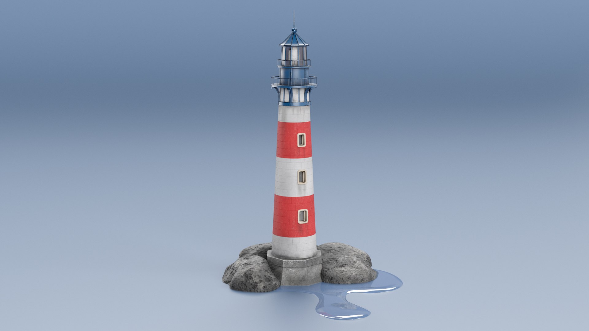 Antique Lighthouse Model - TurboSquid 1765708