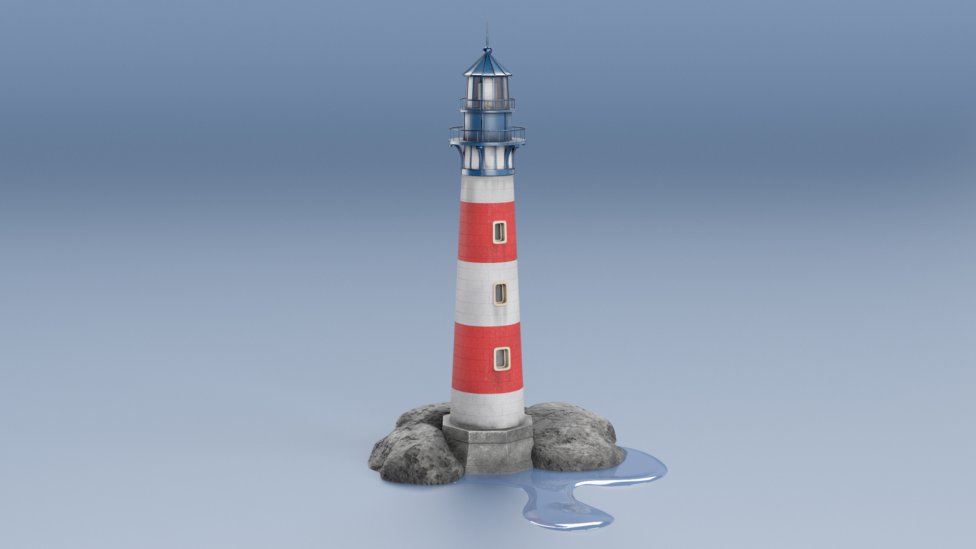 Antique Lighthouse model - TurboSquid 1765708