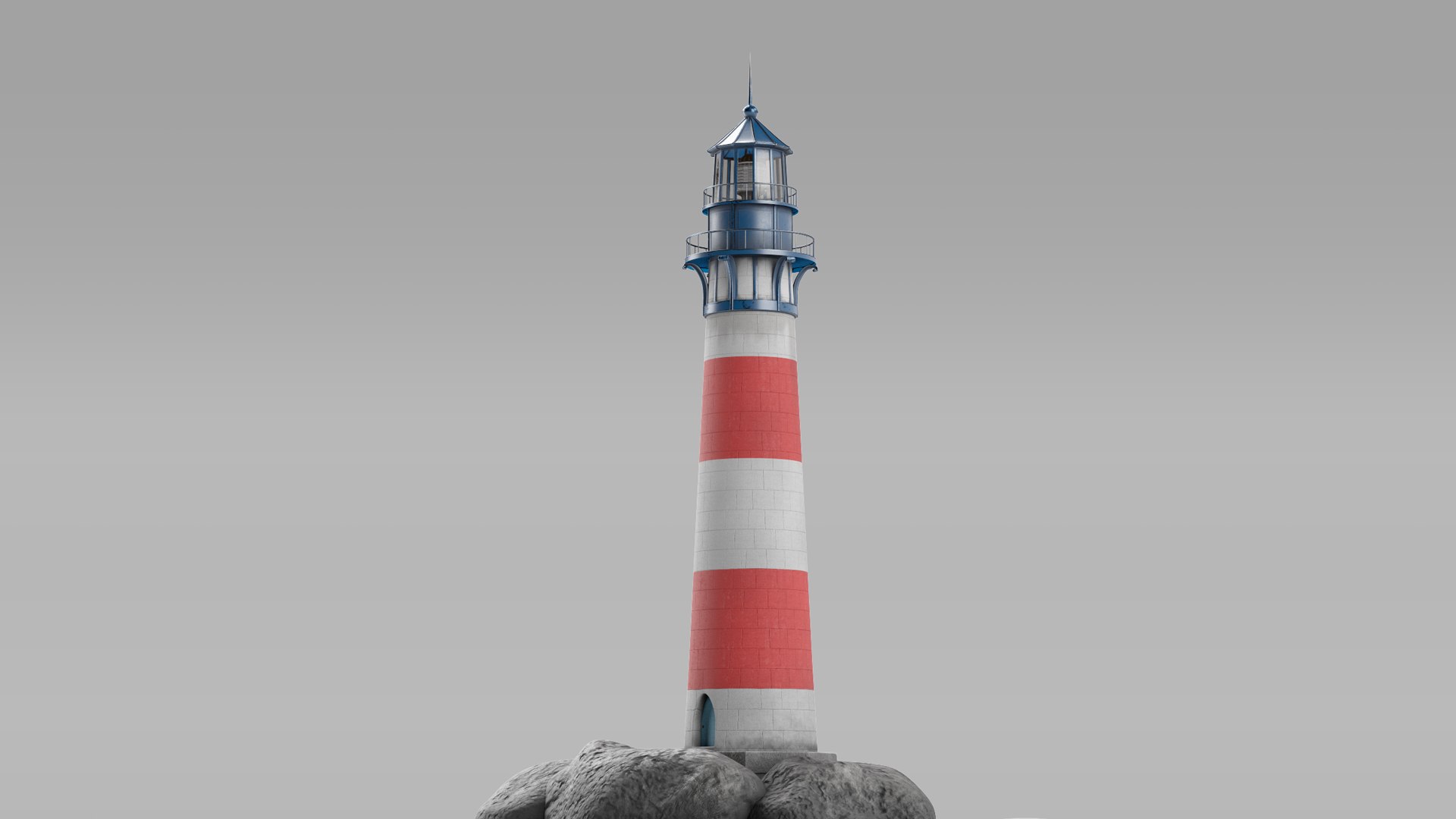 Antique Lighthouse Model - TurboSquid 1765708