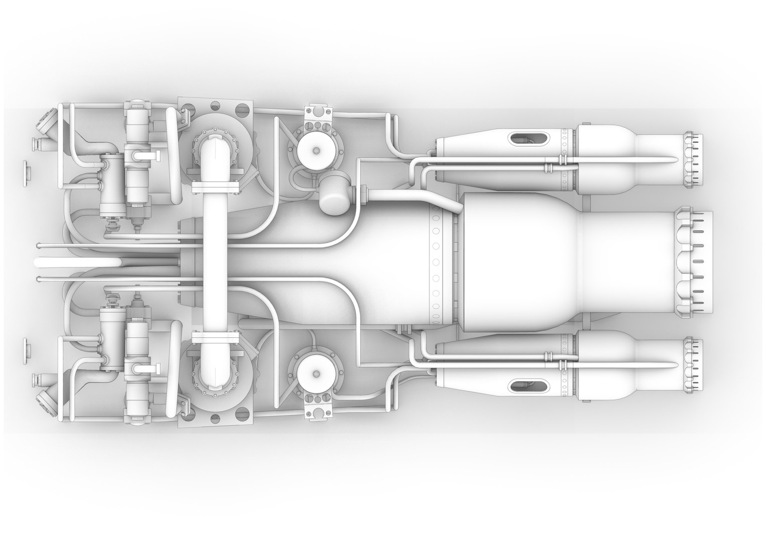 3D WW2 German Concept Rocket Engine - TurboSquid 1862908