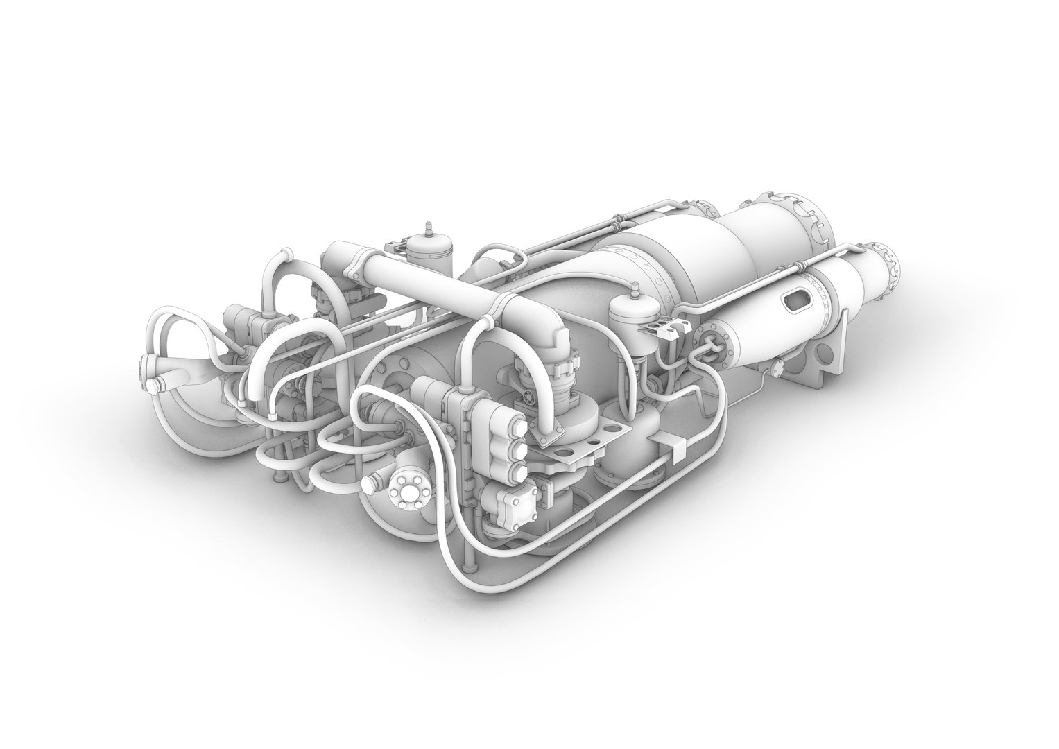 3D WW2 German Concept Rocket Engine - TurboSquid 1862908