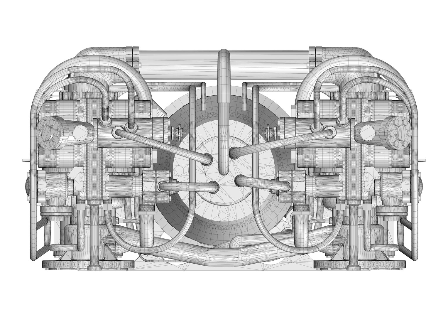 3D WW2 German Concept Rocket Engine - TurboSquid 1862908