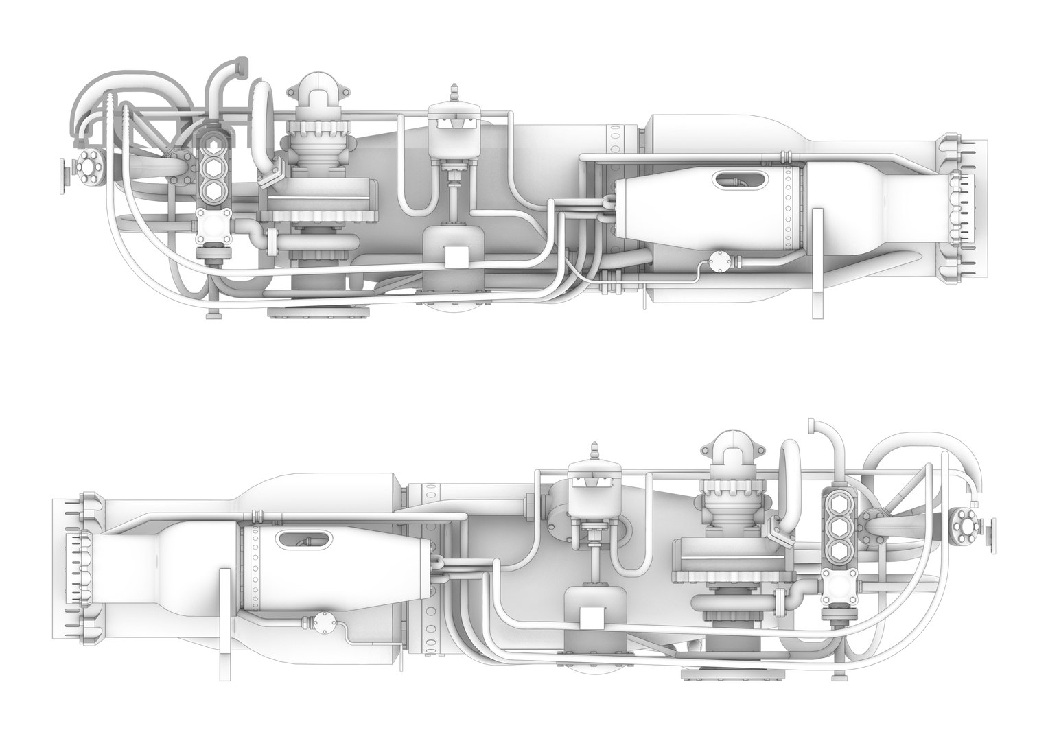 3D WW2 German Concept Rocket Engine - TurboSquid 1862908