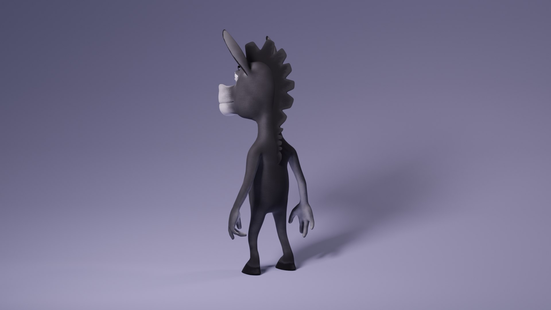 3D Toon Humanoid Donkey - TurboSquid 1774536