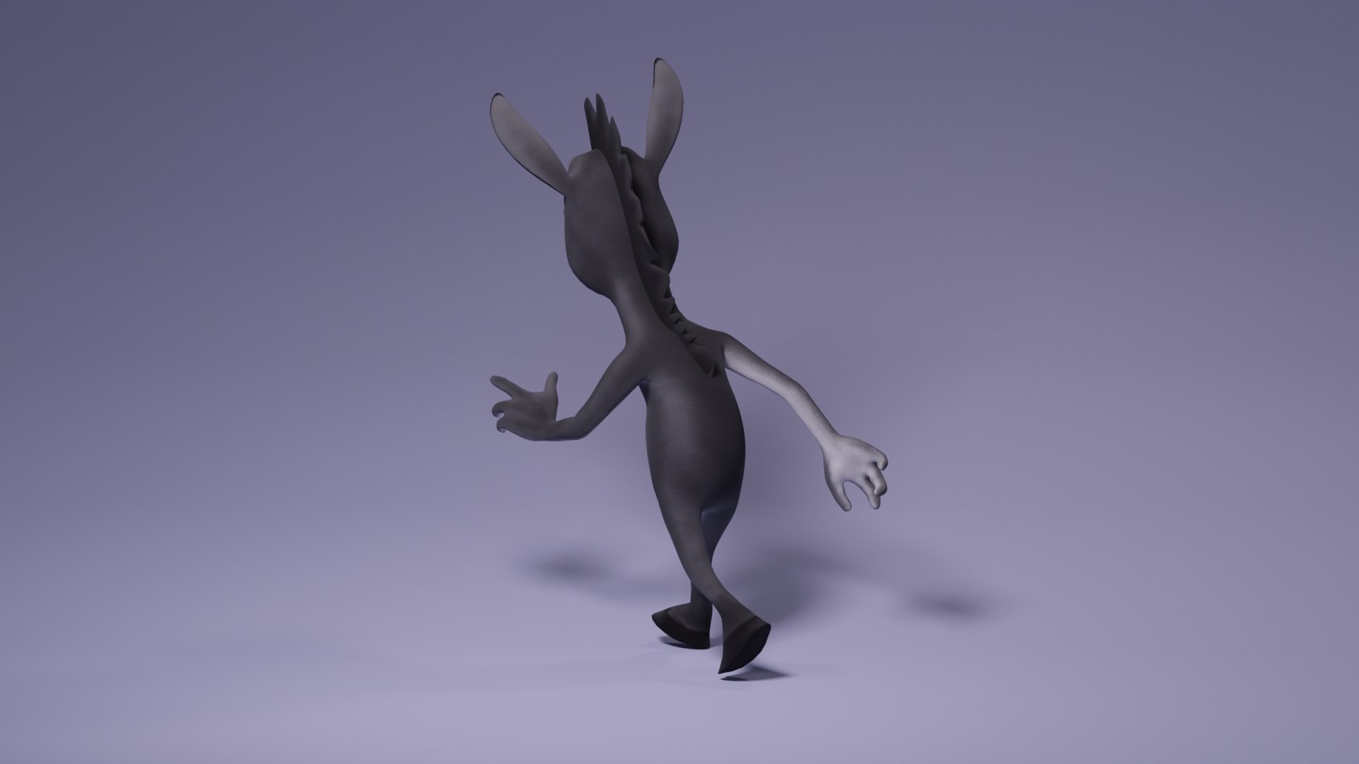 3D Toon Humanoid Donkey - TurboSquid 1774536
