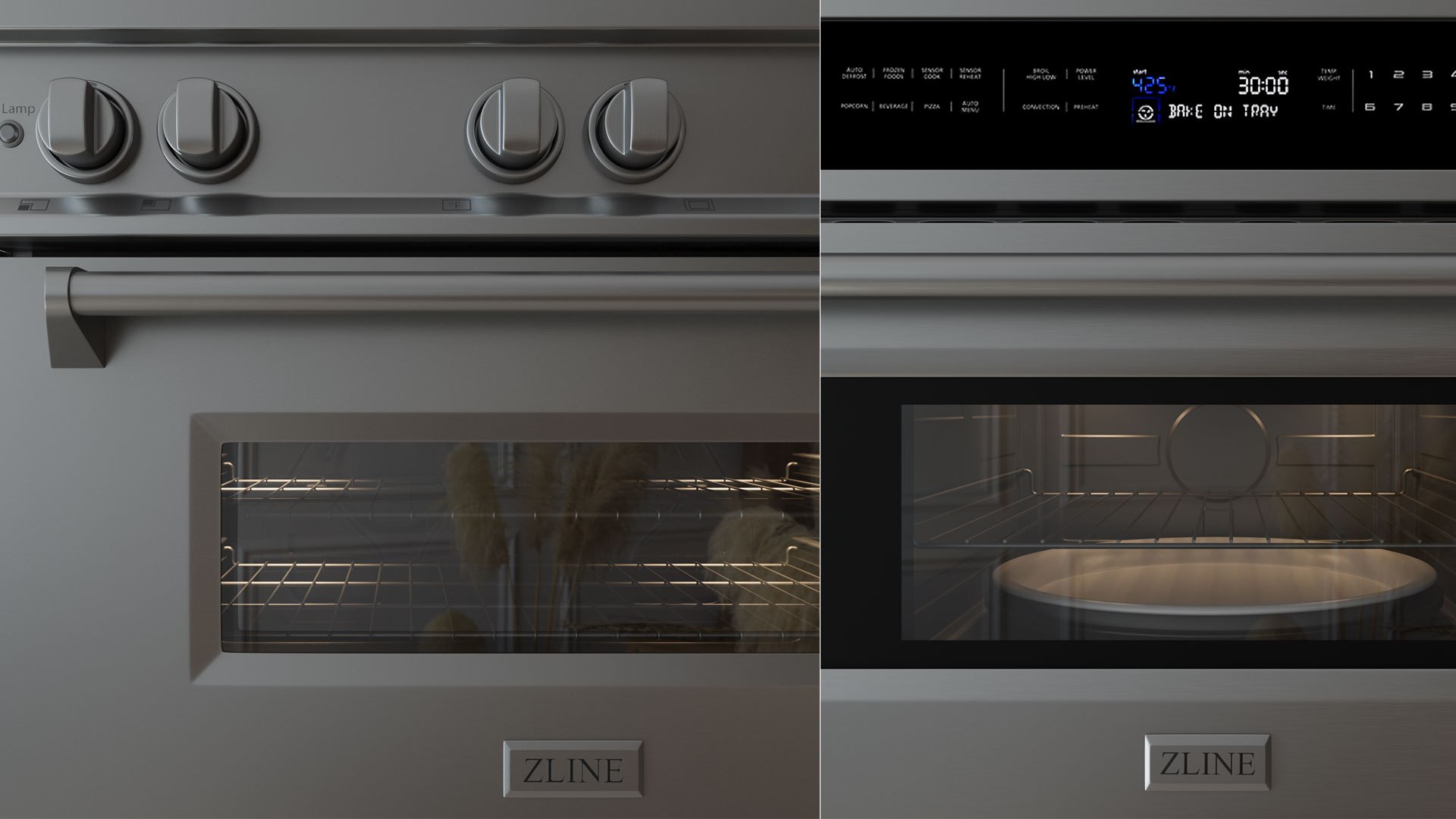 Zline Kitchen Appliances Set Model - TurboSquid 2100197