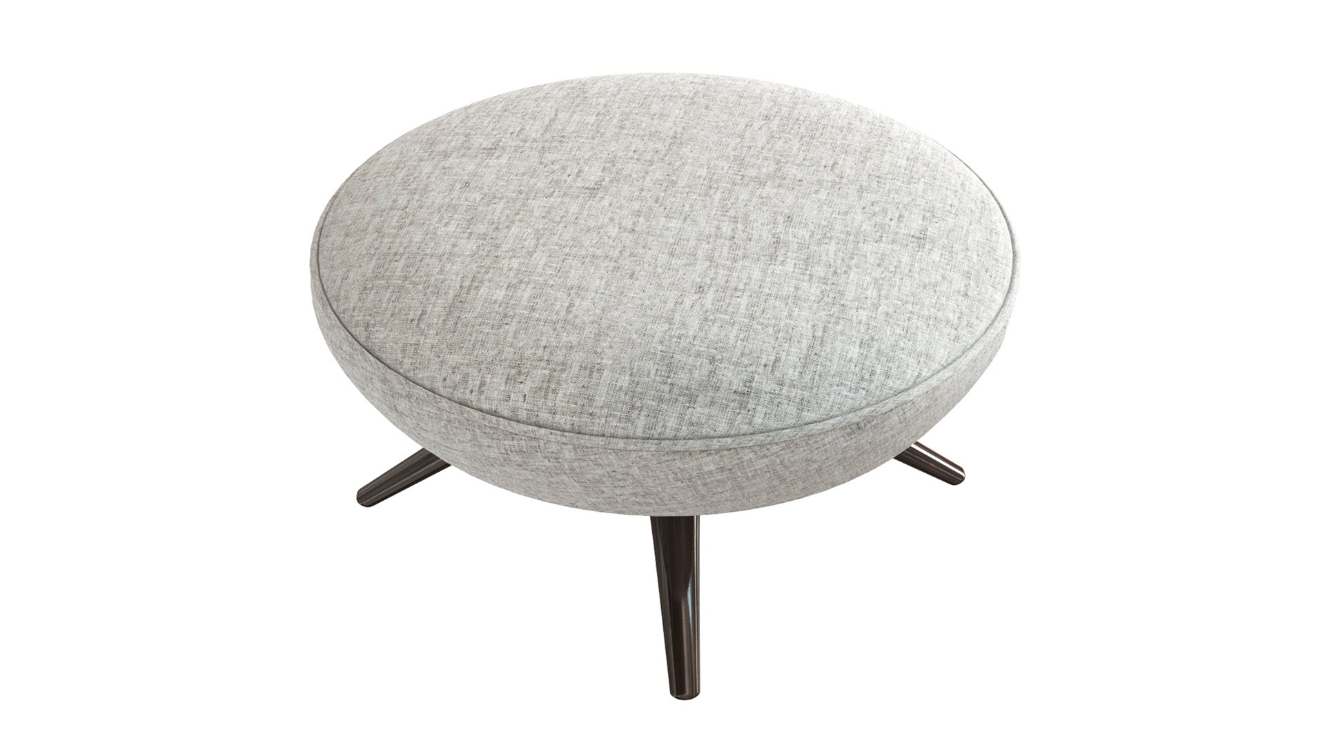 Vladimir Kagan Seating Swivel Ottoman Round Chair 3D - TurboSquid 1986732