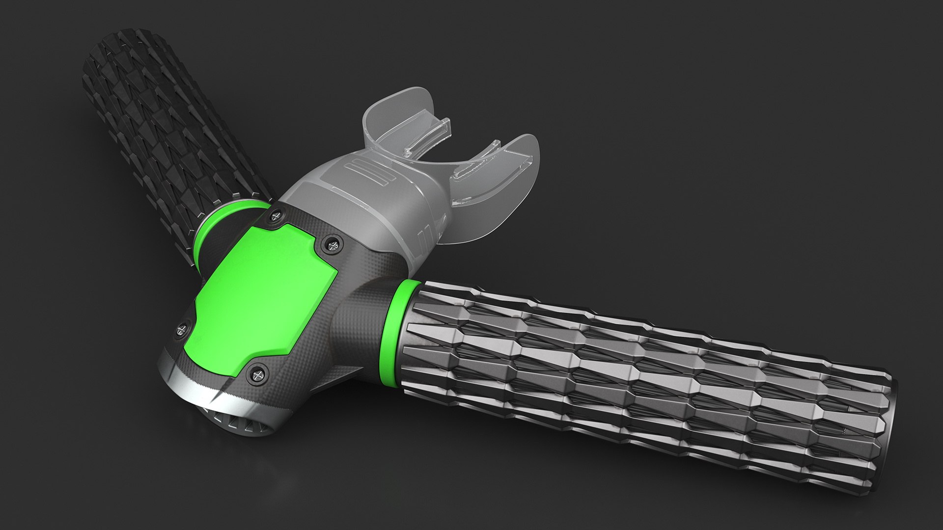 Underwater Breathing Apparatus Green 3D model - TurboSquid 2170454