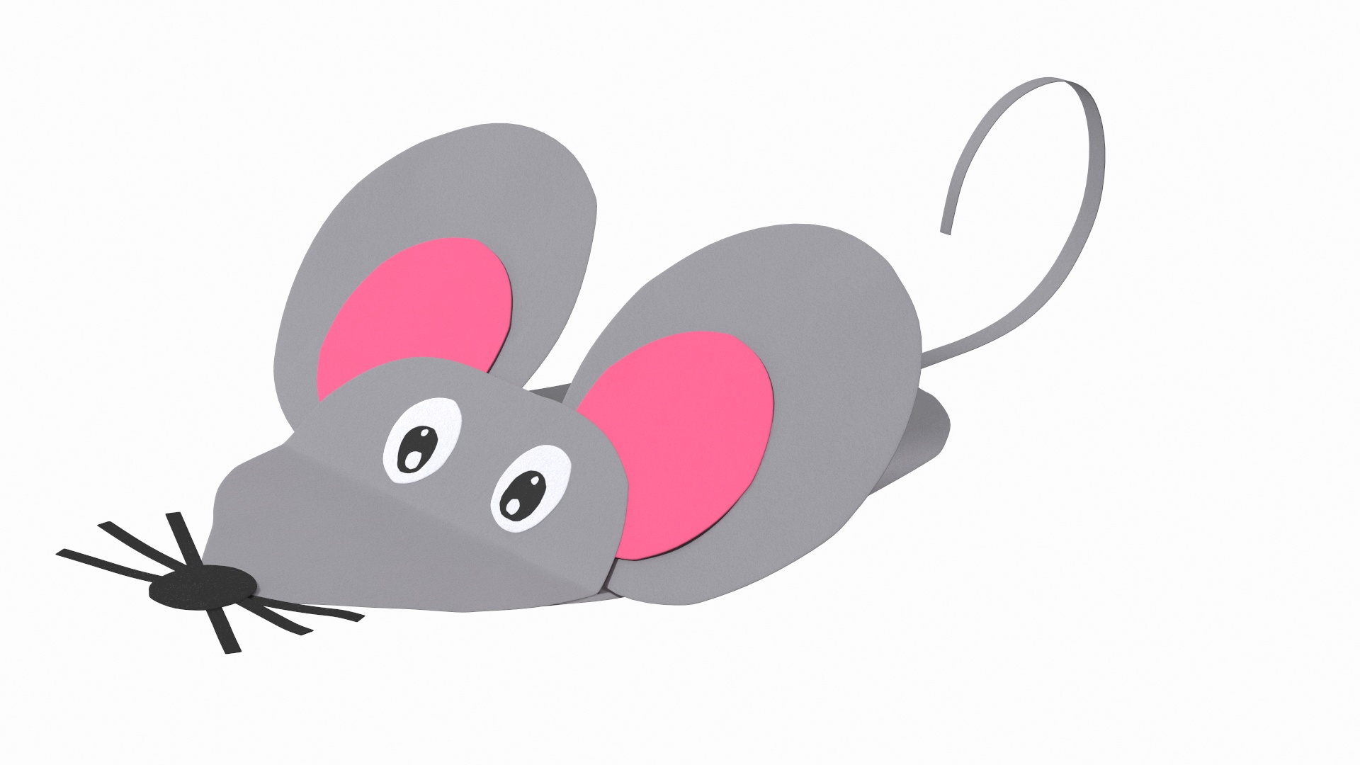 Craft Paper Toy Mouse Model - TurboSquid 1934086