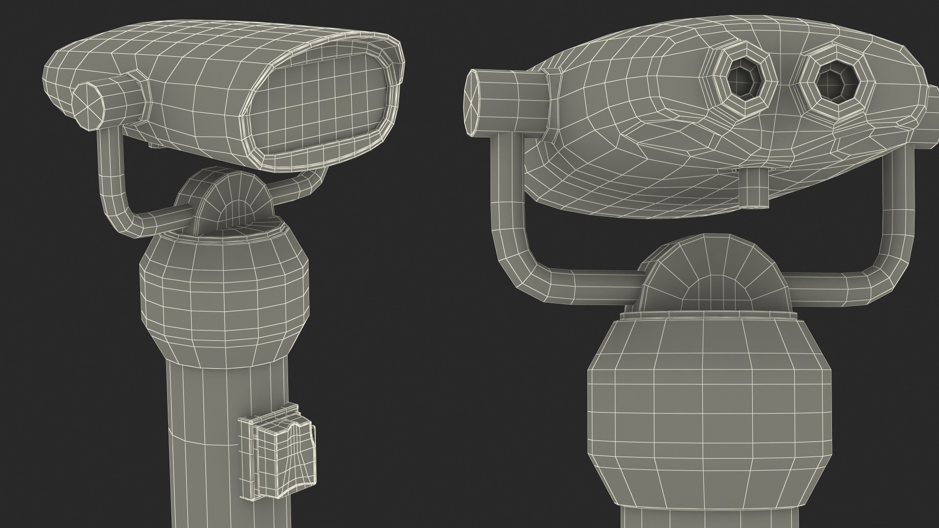 3D Tower Binocular Viewer with a Payment Terminal model - TurboSquid ...