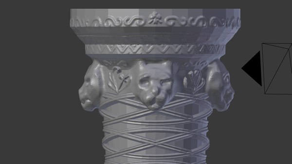 Column design 3D model - TurboSquid 1337403