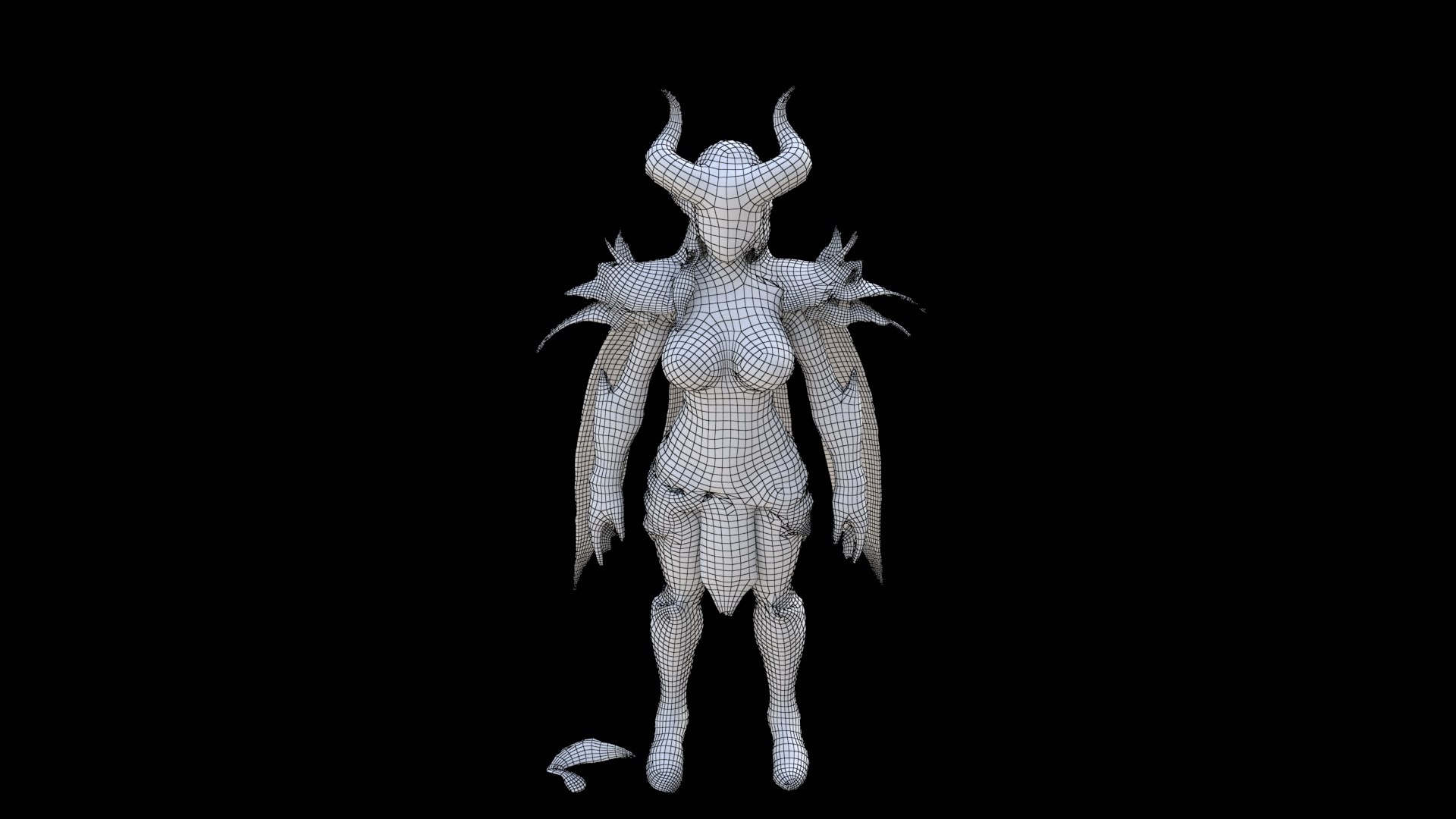 3D Demonic Knight Model - TurboSquid 2335147