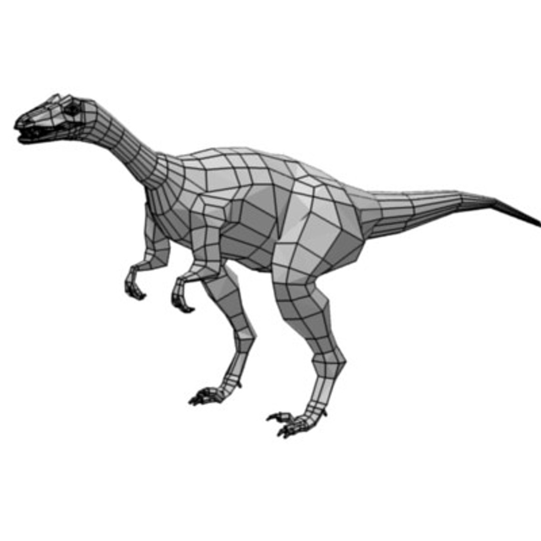 Dinosaur Eoraptor 3d Max