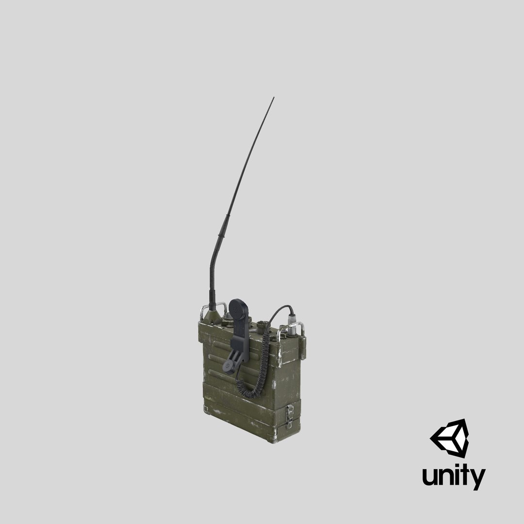 Prc 77 Portable Transceiver 3D Model | 1144947 | TurboSquid