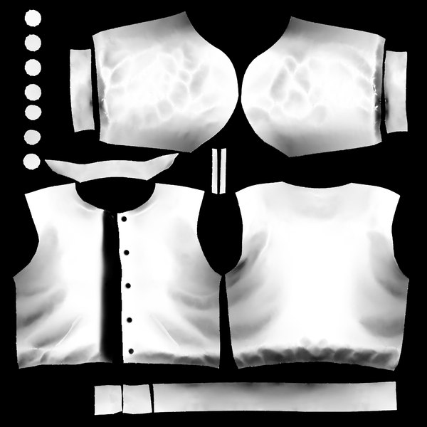 Varsity Letterman Jacket Closed Front model - TurboSquid 1811381